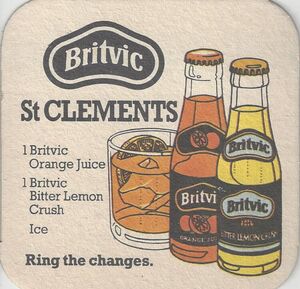 Beer Coaster: Britvic (Britvic, United Kingdom of Great Britain ...