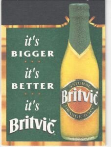 Beer Coaster: Britvic (Britvic, United Kingdom of Great Britain ...