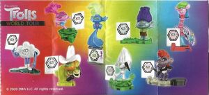 Meal Toy: King Trolex (Kinder Surprise, Europe) (Kinder - Trolls World ...