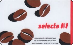 Gift Card: Coffee beans (Selecta, Switzerland(Selecta) Col:CH-Selecta-001
