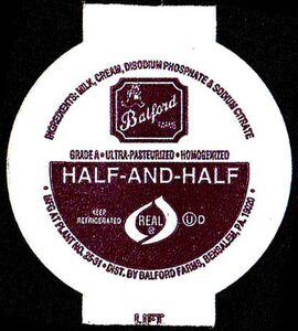 Mini Cup dekseltje: Balford Half and Half (Balford Farms, Verenigde ...
