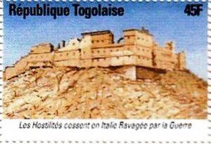 Stamp: Hostilities suspended in Italy (Togo(VJ Day, 50th Anniversary ...