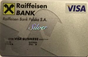 Bank Card: Silver (Raiffeisen Bank Polska S.A., PolandCol:PL-VI-0193