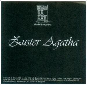Drink Label: Zuster Agatha (Muifelbrouwerij, NetherlandsCol:NL-BEER-015095
