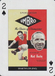 Game Card: Ernie Taylor (Playing Cards - Piatnik(Football Legends no ...