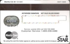 Bank Card: Union Bank Of California (Union Bank Of California, United ...
