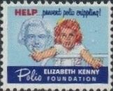 Stamp: Elizabeth Kenny Foundation Help Prevent Polio Crippling (United ...