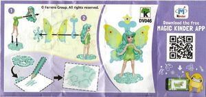 Meal Toy: Green Fairy (Kinder Surprise, Europe(Kinder - Youmitik ...