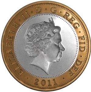 Coin: 2 Pounds (The Mary Rose. Silver) (United Kingdom of Great Britain ...