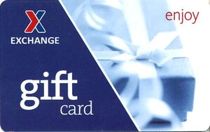 Gift Card: Present (AAFES, United States of America(Army/Air Force ...