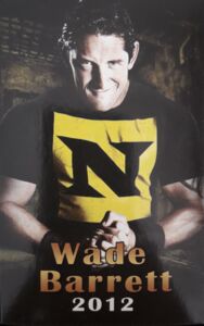 Pocket Calendar: Wade Barrett (Ukraine(Actors / Actresses) Col:UA-2012 ...