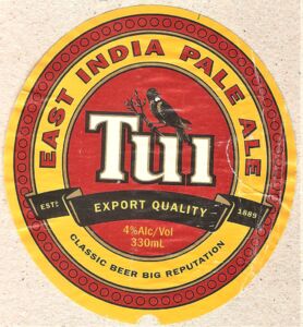 Drink Label: Tui (Tui Brewery LTD., New ZealandCol:NZ-BEER-000087