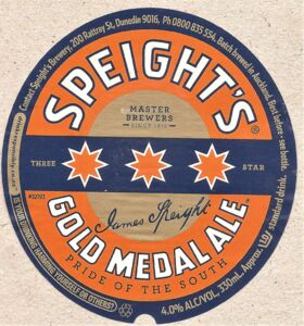 Drink Label: Speight's (Speight"s Brewry, New ZealandCol:NZ-BEER-000090