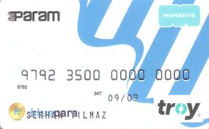 Functional Card: Param Memento (Prepaid Cards, Türkiye (Turkey)(Param ...