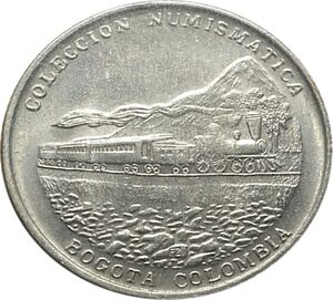 Token: Colección Numismática (Colombia(Commemorative Tokens) Col:CO-000079