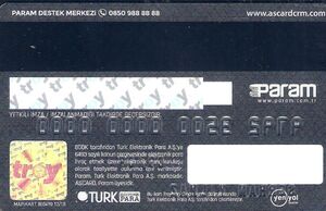Functional Card: Param AsCard (Prepaid Cards, Türkiye (Turkey)(Param ...