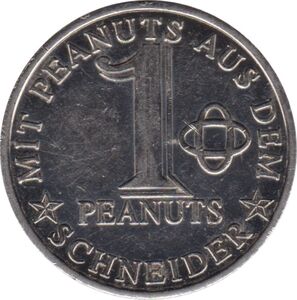 Token: City Center Löbau / 1 Peanuts Mit Peanuts aus dem Schneider ...