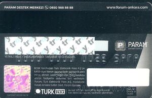 Functional Card: Param Forum Ankara Outlet (Prepaid Cards, Türkiye ...