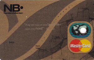 Bank Card: Nordlands Banken Gold (Nordlands Banken, NorwayCol:NO-MC-0023