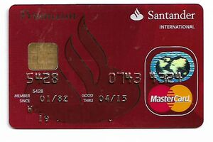 Bank Card: Premiun (Banco Santander, BrazilCol:BR-MC-0055