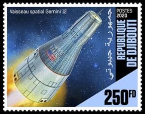 Stamp: 90th Anniversary of the Birth of Buzz Aldrin (Djibouti(Buzz ...