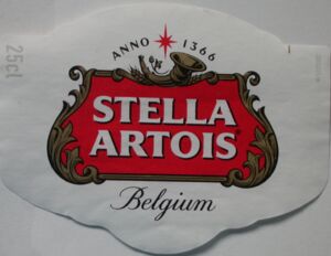 Etiqueta de Bebida: Stella Artois (Brouwerij Hoegaarden (InBev ...