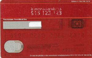 Bank Card: Santander Smart (Banco Santander, PortugalCol:PT-MC-0032