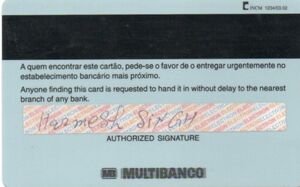 Bank Card: Bpi "electron" (BPI, Portugal) Col:PT-VE-0082