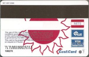 Bank Card: DBS Bank Card (DBS Bank, SingaporeCol:SG-VI-0030 💳