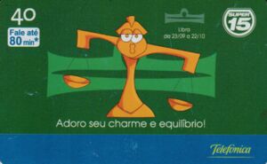 Cartões Telefônicos: Horoscopo - 2/2 - Libra - N 2042 (Telefónica SP ...