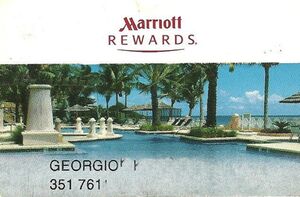 Hotel Card: Marriott Rewards (Marriott, United States of America ...