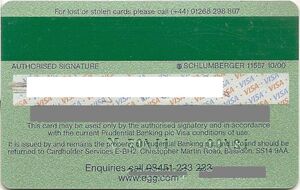 Bank Card: egg Card (egg Card, United Kingdom of Great Britain ...