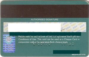 Bank Card: The Cooperative Bank (The Cooperative Bank, United Kingdom ...