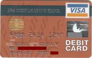 Bank Card: The Cooperative Bank (The Cooperative Bank, United Kingdom ...