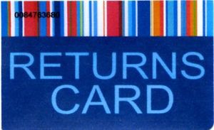 Gift Card: Returns card (Woolworths, Australia(Returns card) Col:AU-WOW ...