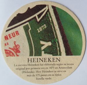 Beer Coaster: Heineken (Heineken, Netherlands(Heineken - Spain) Col:NL ...