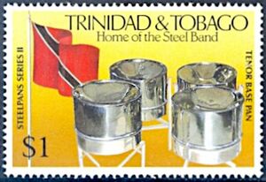Stamp: Tenor Base Pans (Trinidad and Tobago(Steel Pans) Mi:TT 652,Sn:TT ...