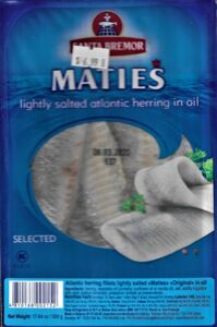 Food Label: Santa Bremor Maties (SP Santa Bremor, BelarusCol:BY-FISH-00012