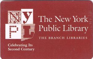 Functional Card: The New York Public Library (Education, Universities ...