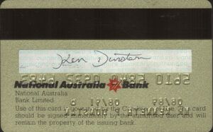 Bank Card: National Australia Bank (National Australia Bank, Australia ...