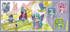 Meal Toy: Purple fairy (Kinder Surprise, Europe(Kinder - Youmitik ...