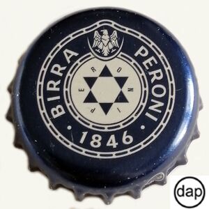 Bottle Cap: Birra Peroni Nastro Azzurro Prime Brew non filtrata (Birra ...