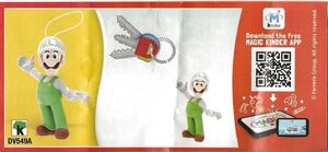 Meal Toy: Luigi Firefighter (Kinder Surprise, Europe(Joy - Super Mario ...