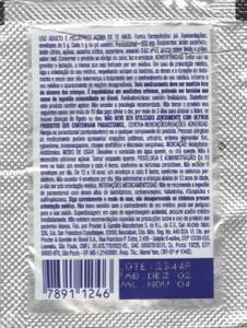 Tea Bag: Pyrena Paracetamol (Vick, BrazilCol:TB-BR-0076