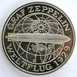 Token: Graf Zeppelin Weltflug 1929 (Germany, Federal Republic) (Coin ...