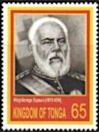 Stamp: King George Tupou I (Tonga(Kings and Queens of Tonga) Mi:TO 1707 ...