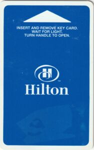 Hotel Card: Hilton - Blue (Hilton, United States of America(Hilton ...