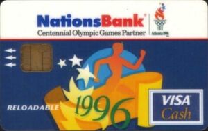 Tarjeta de Banco: Nations Bank (NationsBank, Estados Unidos de América ...