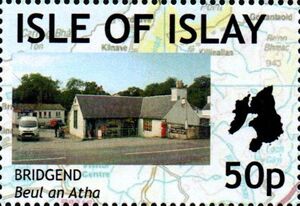 Stamp: Islay Villages, Bridgend (Cinderellas) (Scotland : Isle of Islay ...