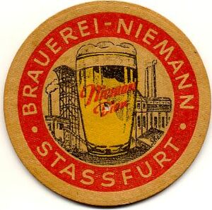 Sous-bock de bière: Brauerei Niemann (Brauerei Niemann, Allemagne ...